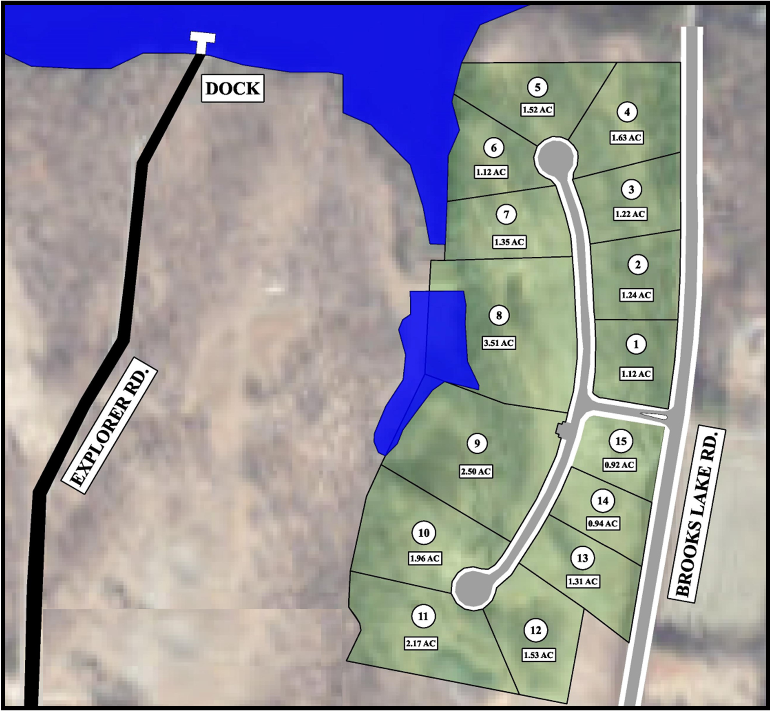 Flyer and Lot Map - A Premier Lakefront Community in Browns Summit, NC